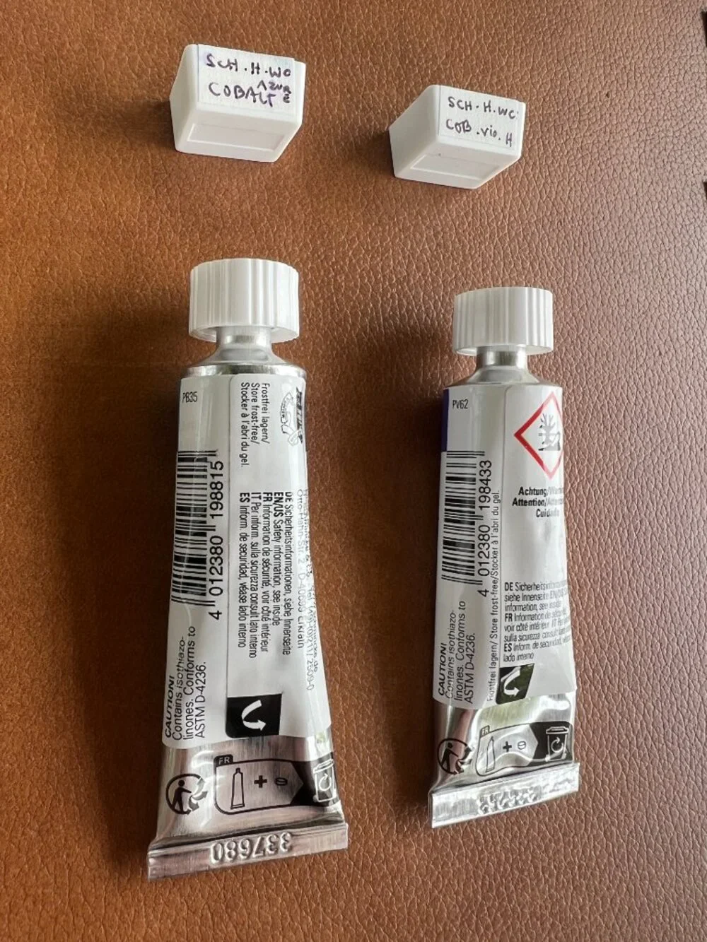 Schmincke | Office | 2 Tubes Of Schmincke Horadam Watercolours | Poshmark
